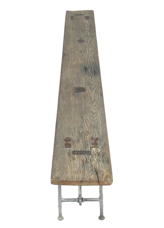 Nautical Campaign Bench, circa 1930s at 1stDibs