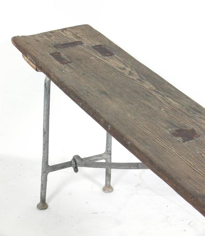 Nautical Campaign Bench, circa 1930s at 1stDibs