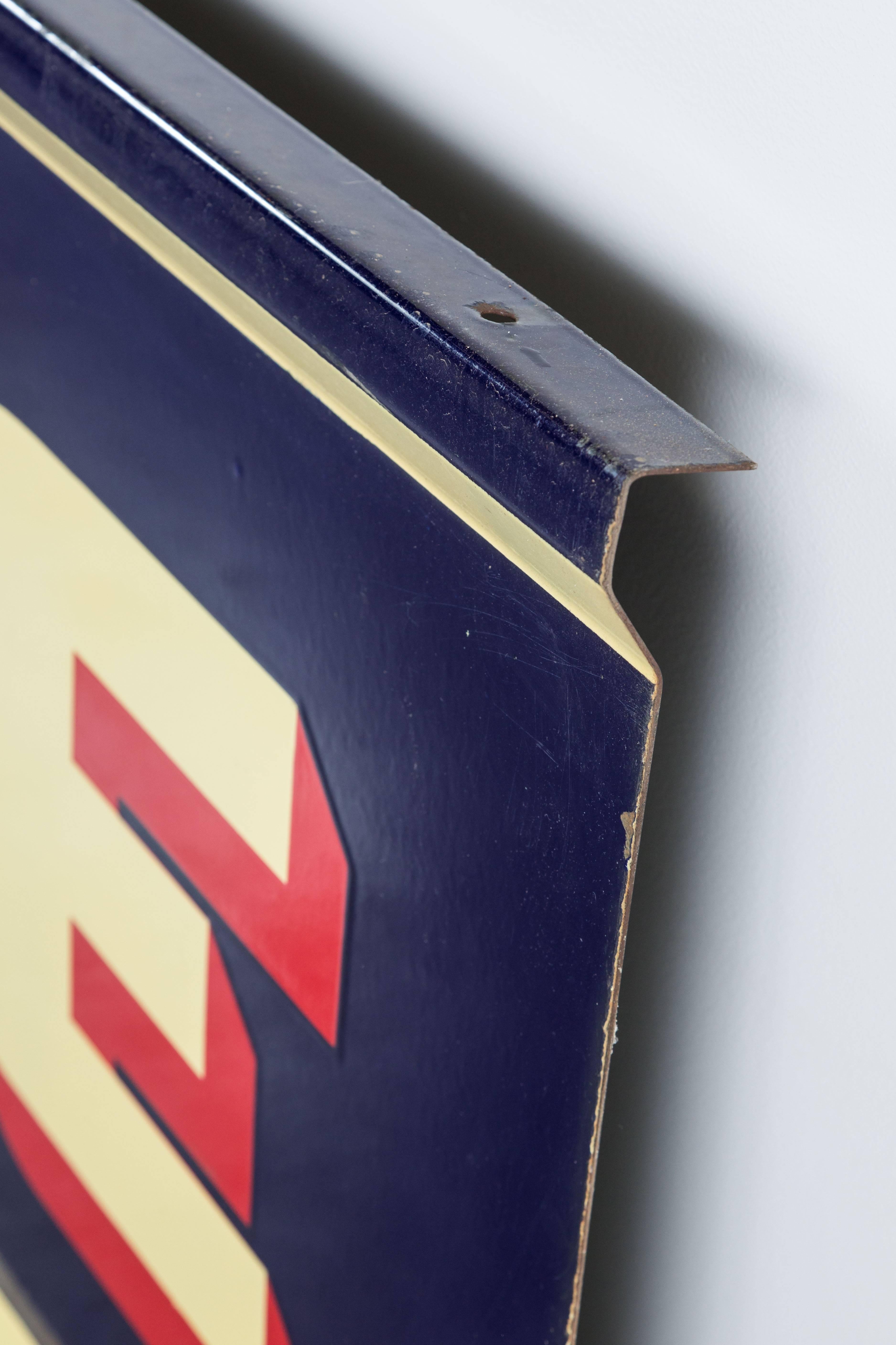 Vintage Enamel and Porcelain ‘STORE’ Trade Sign at 1stDibs