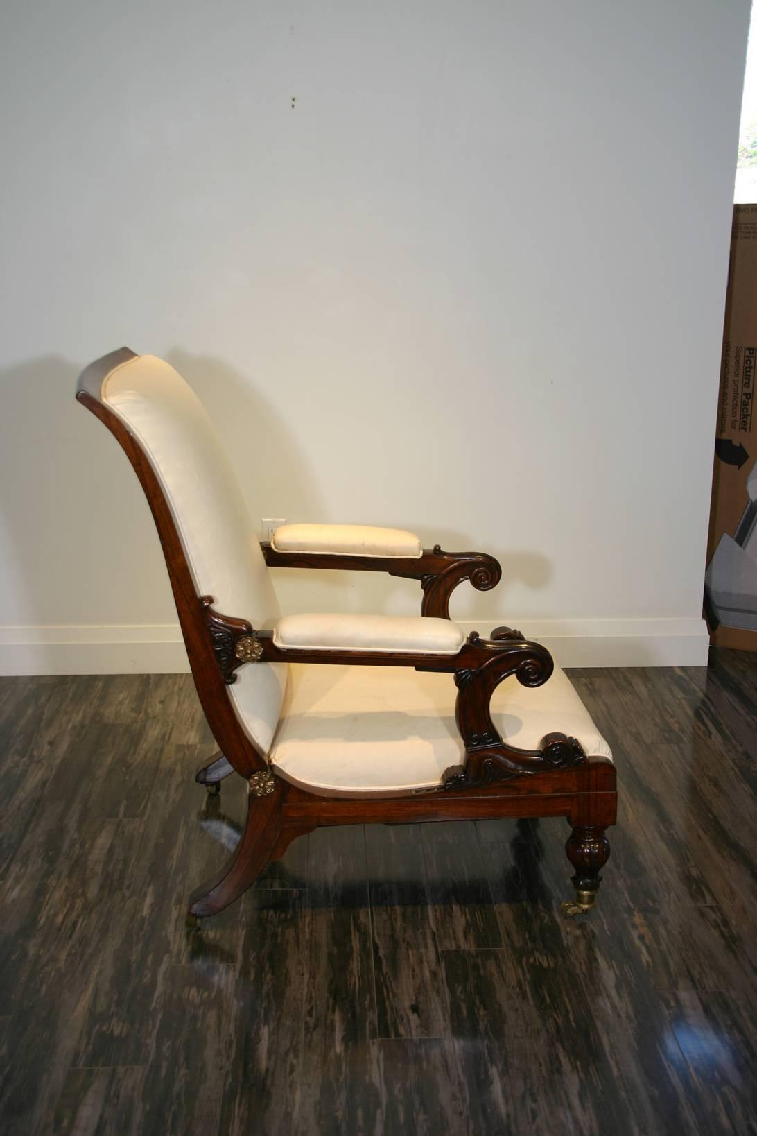 Late Regency Period Reclining Armchair For Sale at 1stDibs