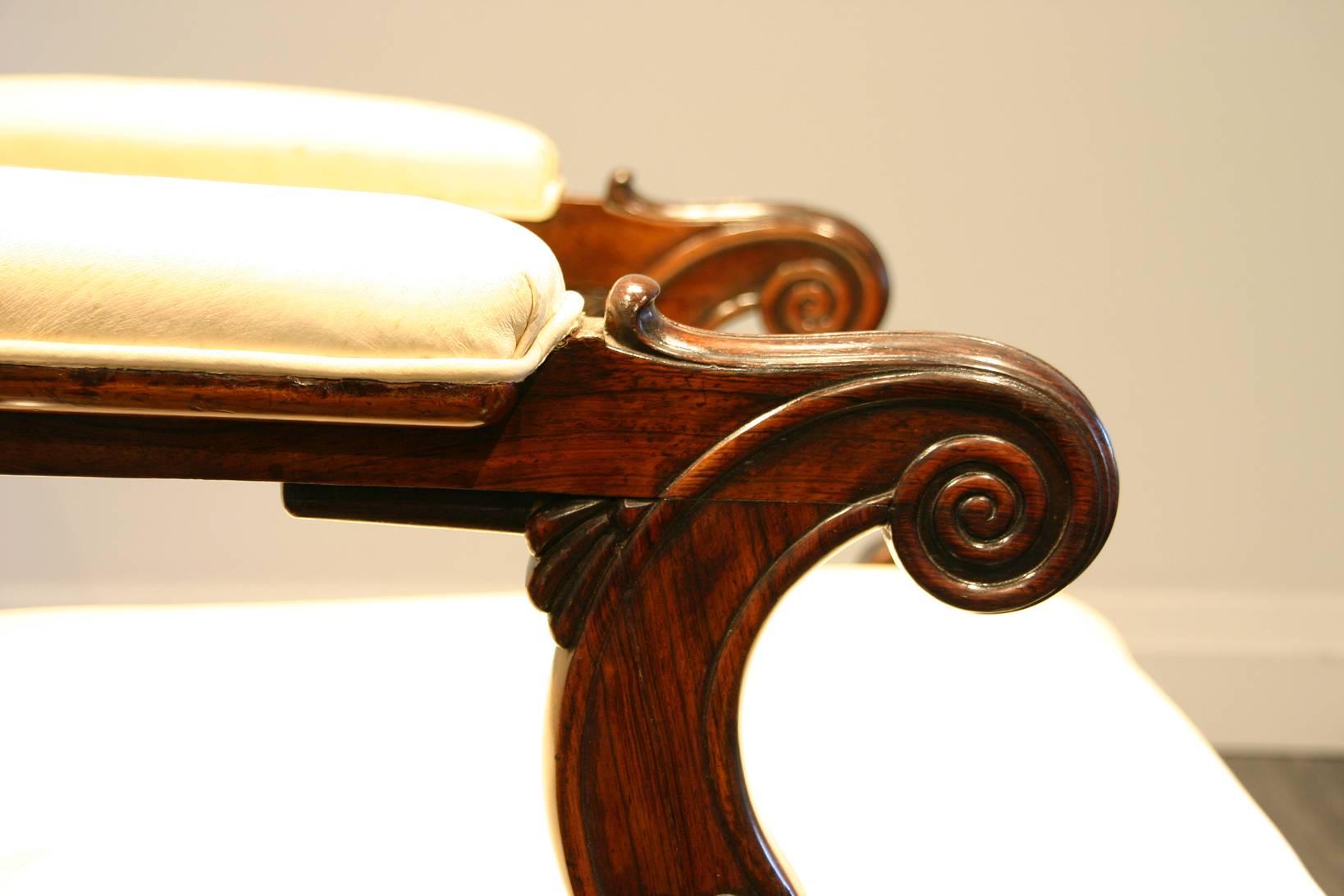 Late Regency Period Reclining Armchair For Sale at 1stDibs