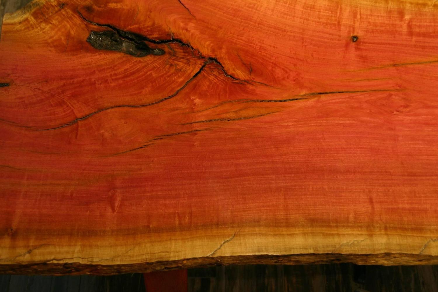 Pink Ivory Wood Coffee Table For Sale at 1stdibs