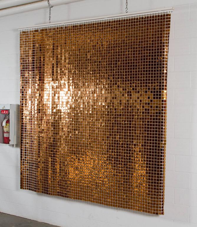 Iconic Copper Color "Space Curtain" by Paco Rabanne at 1stDibs | paco ...