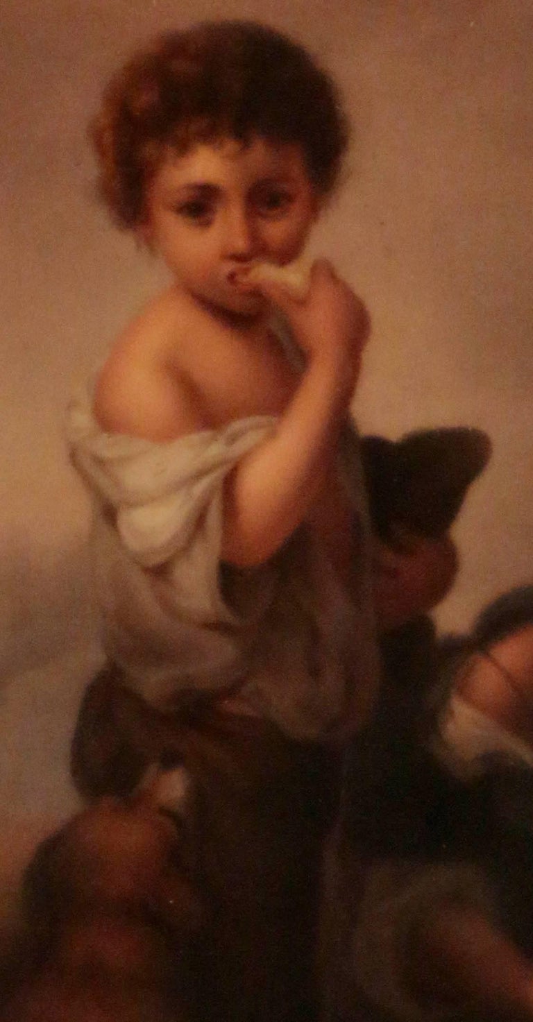 KPM Plaque of Boys Playing Dice after Murillo For Sale at 1stDibs ...