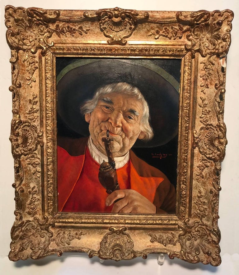 Erwin Eichinger Pair of Portraits of Tyrolean Countrymen at 1stDibs