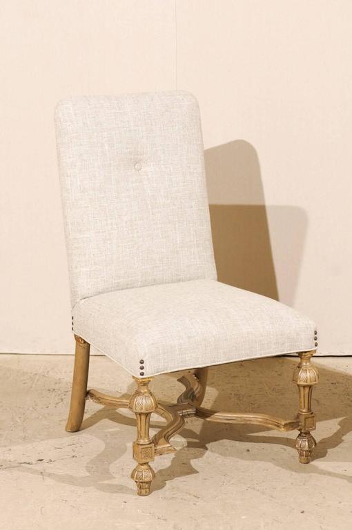 Pair of Italian Late 19th Century Side Chairs with X-Shaped Cross ...