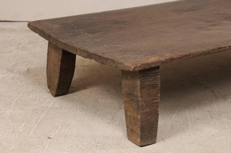 Beautiful Rustic Primitive Naga Wood Coffee Table from the Tribes of North India at 1stDibs ...