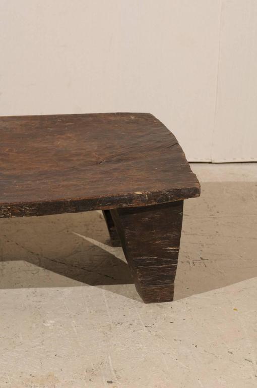 Ethnic / Rustic Primitive Naga Wood Indian Coffee Table from Tribes of ...