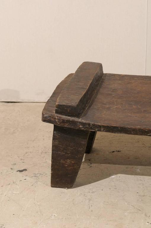Ethnic / Rustic Primitive Naga Wood Indian Coffee Table from Tribes of ...