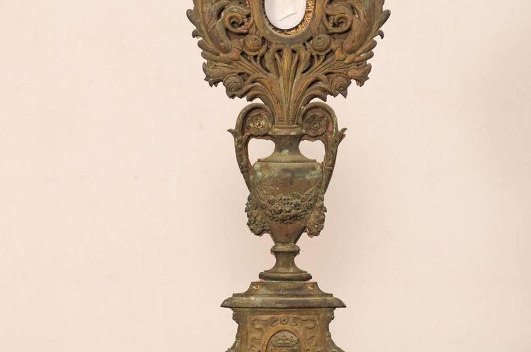 French 19th Century Altarpiece with Central Intaglio and Decorated ...