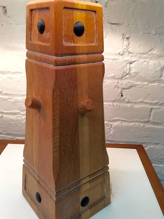 Limed Oak Table Lamps at 1stDibs