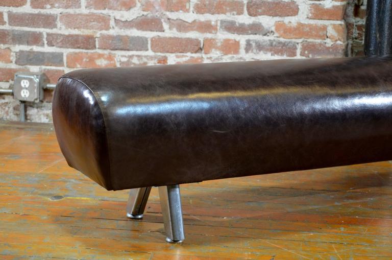 Long and Low Upholstered Bench For Sale at 1stDibs