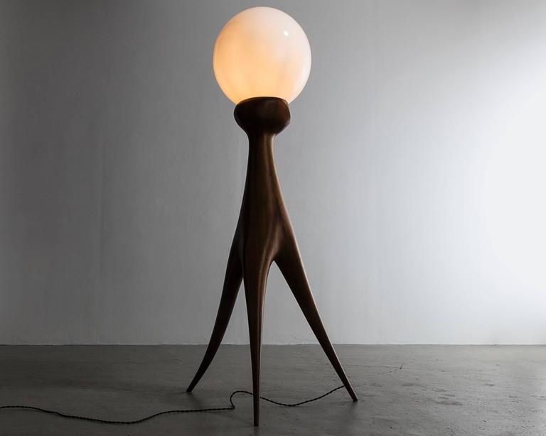 Unique Hand-Shaped Floor Lamp by Wendell Castle, New York, circa 1966 ...