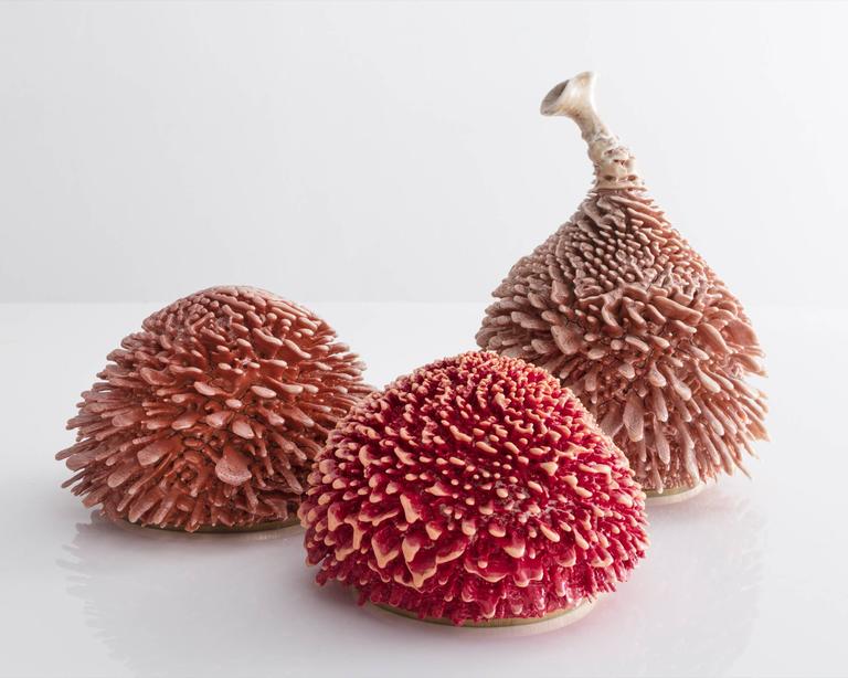 Unique, Hand-Thrown Urchin by The Haas Brothers, USA, 2017 at 1stDibs