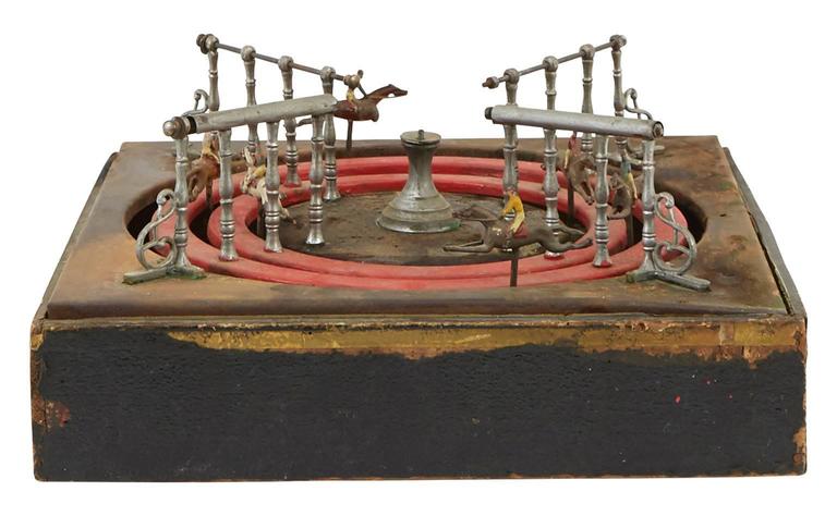 Antique Horse Race Game at 1stDibs