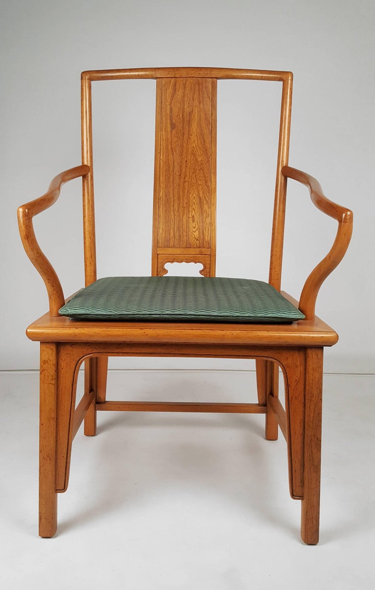 Set of Six Silver Label Baker Furniture Chinese Style Ming Dining ...