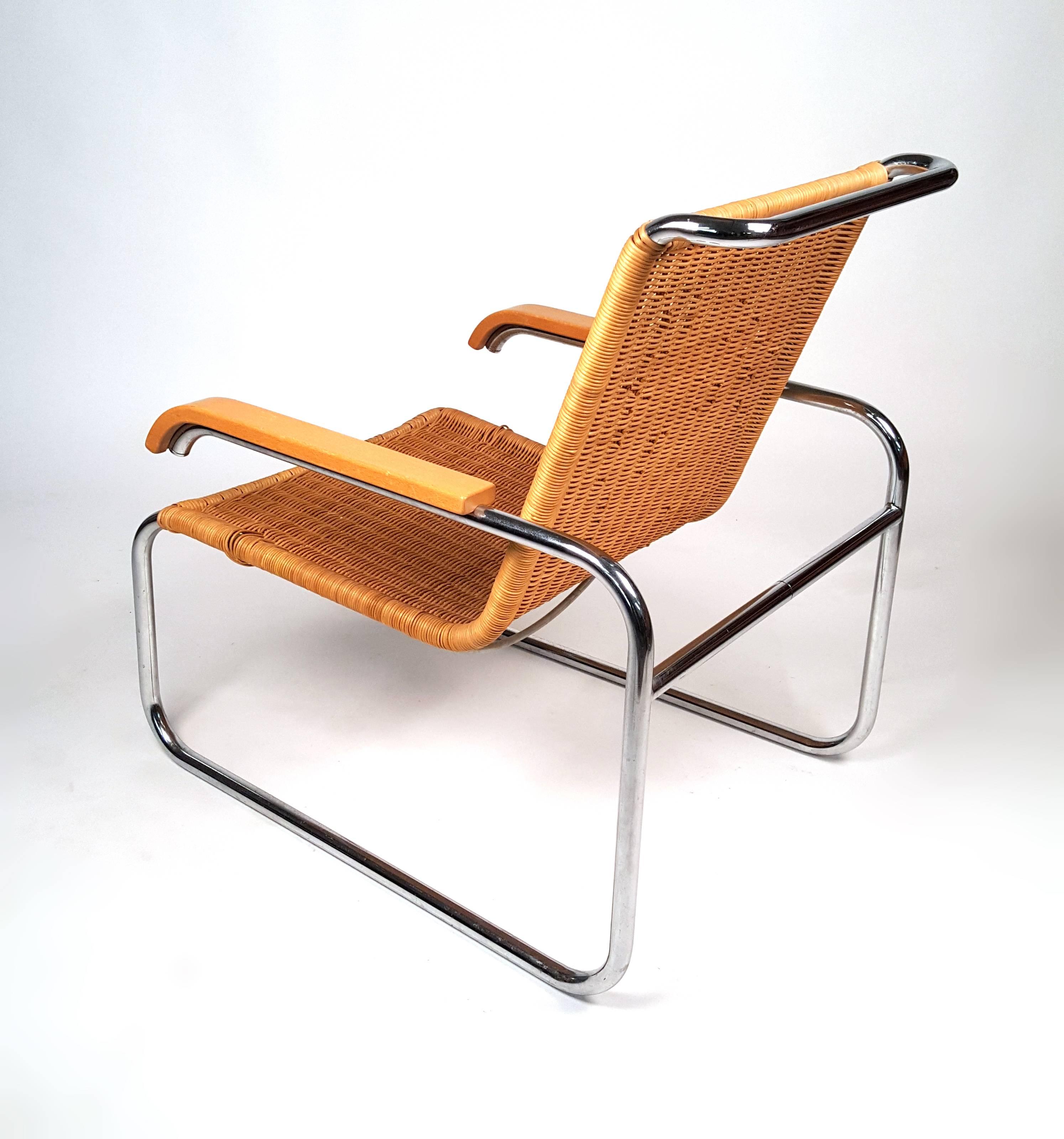 Marcel Breuer B-35 Lounge Chair For Sale at 1stDibs | marcel breuer ...