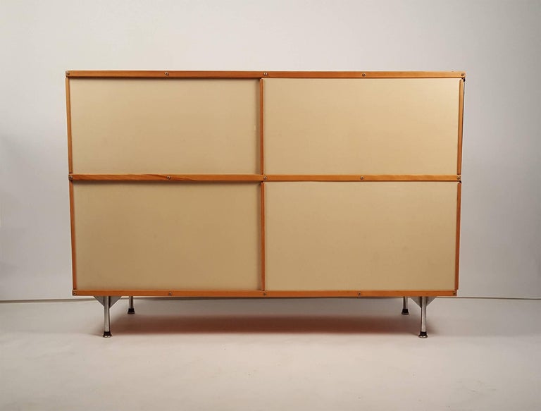 1950s Charles And Ray Eames Esu 200 Storage Unit Credenza For Herman