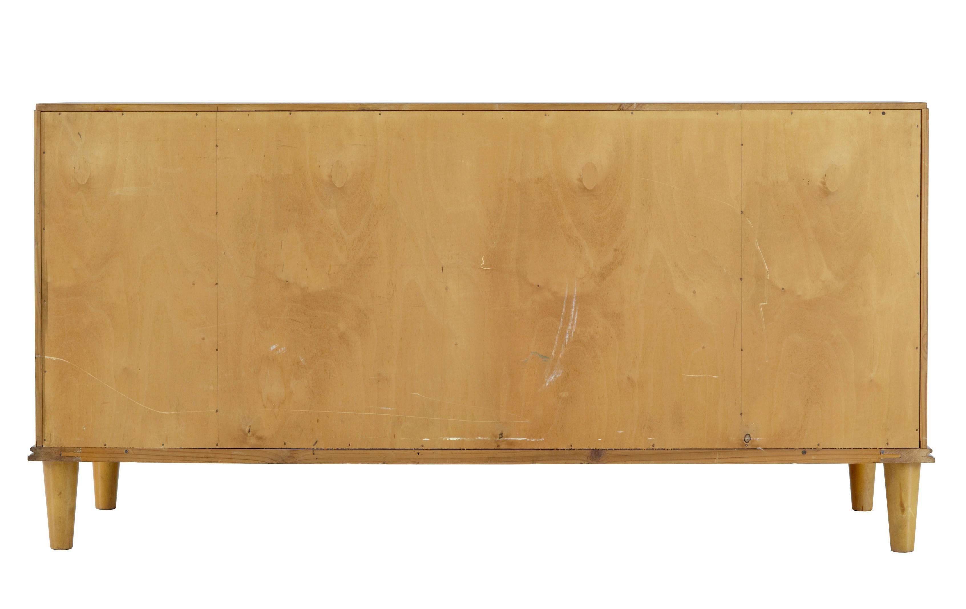 20th Century Art Deco Birch Sideboard at 1stDibs