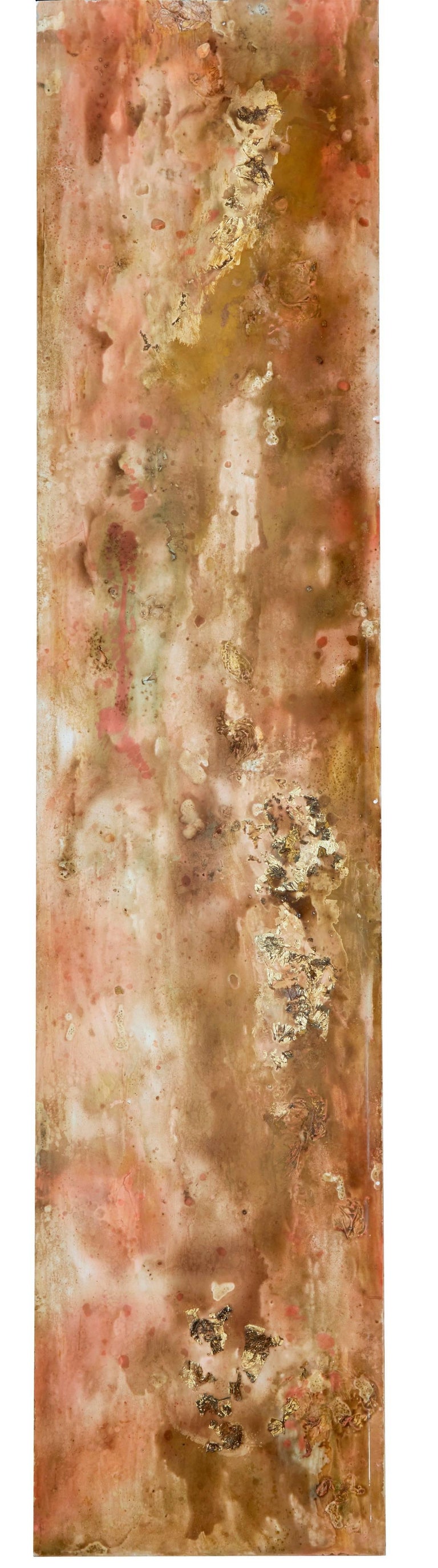 Large French 1950s Acrylic Abstract Panel Screen For Sale at 1stDibs