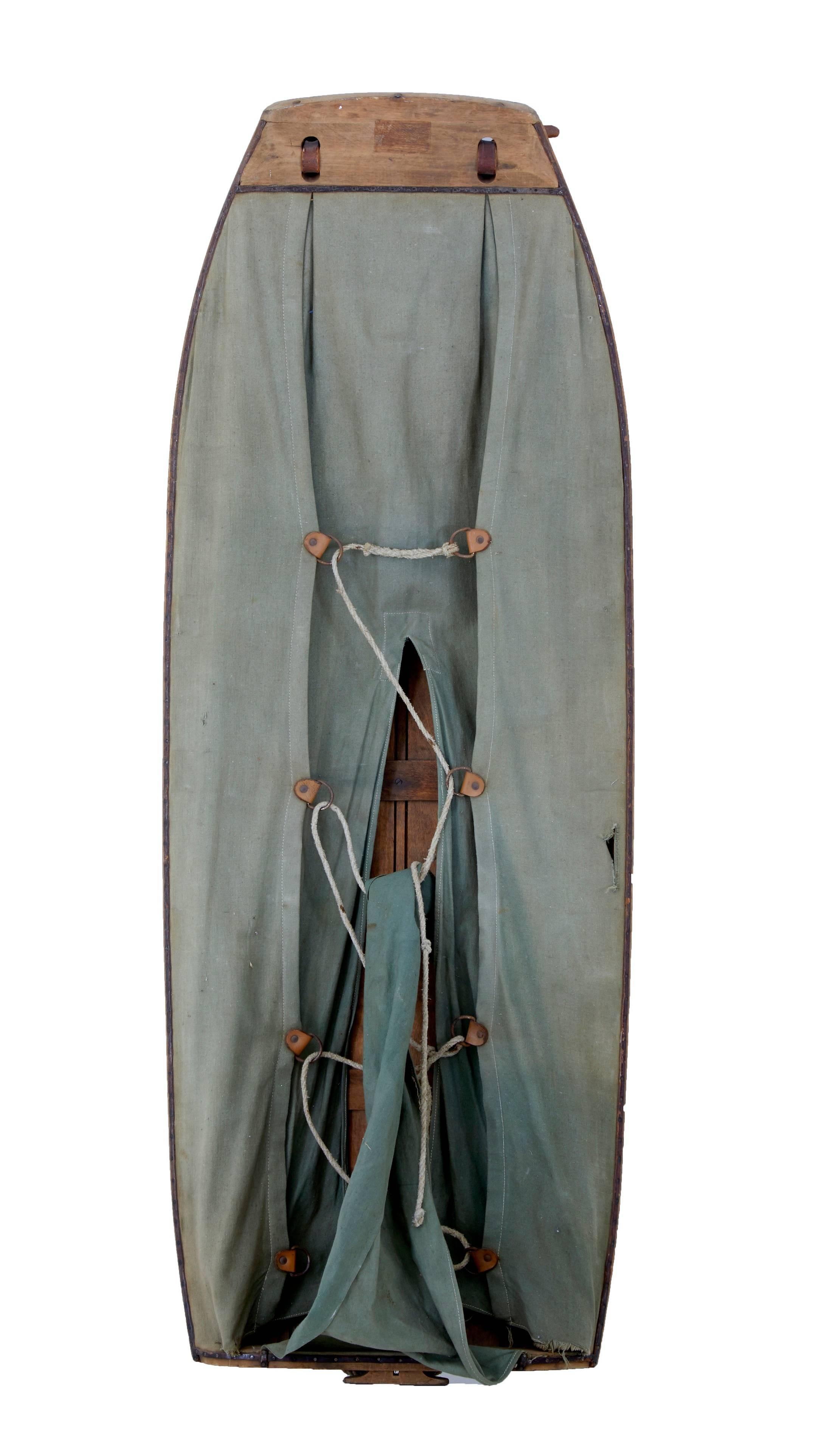 Early 20th Century Swedish Dog Tether and Sled at 1stDibs