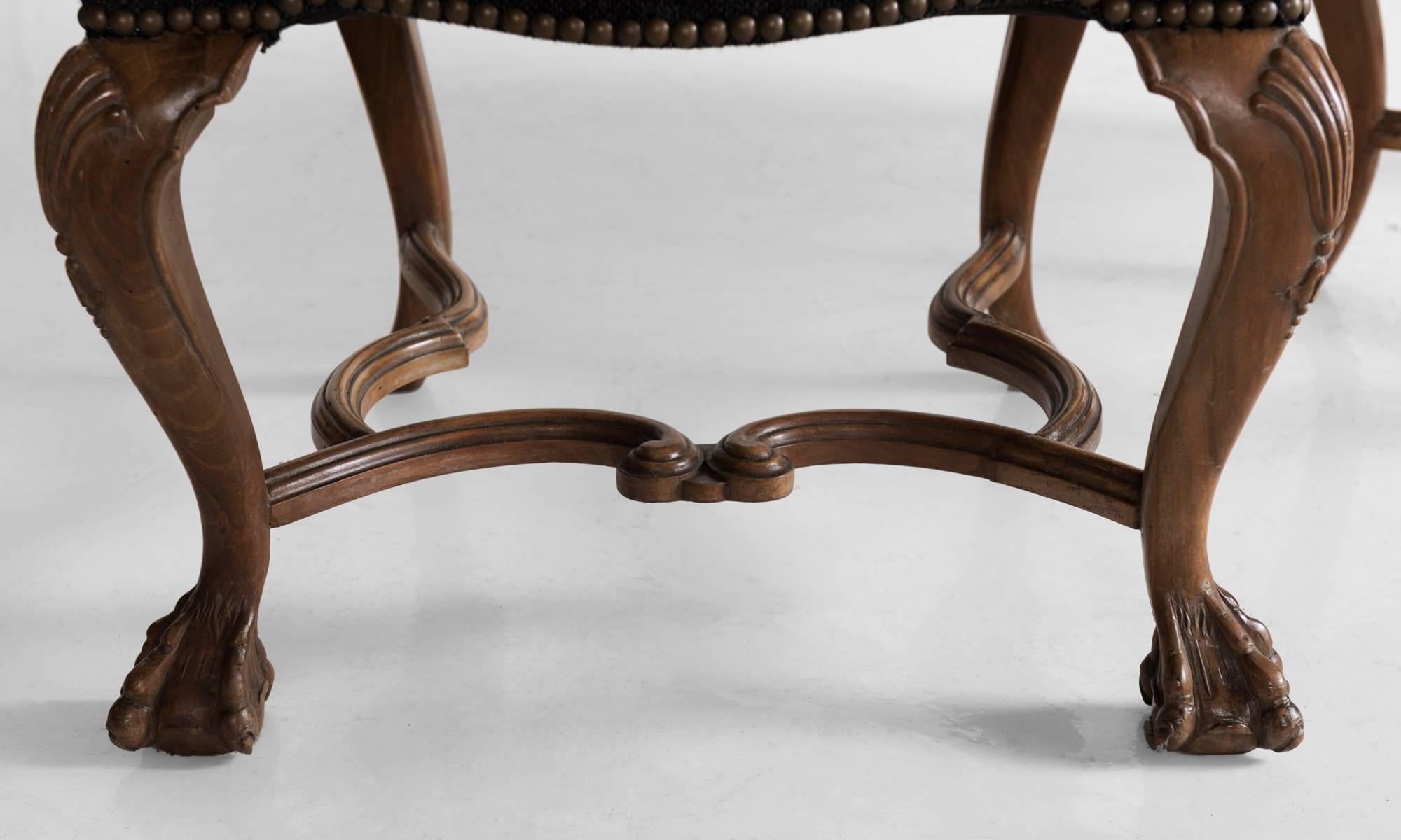 Pair of Narrow Wingback Chairs, circa 1900 at 1stDibs | narrow wing ...