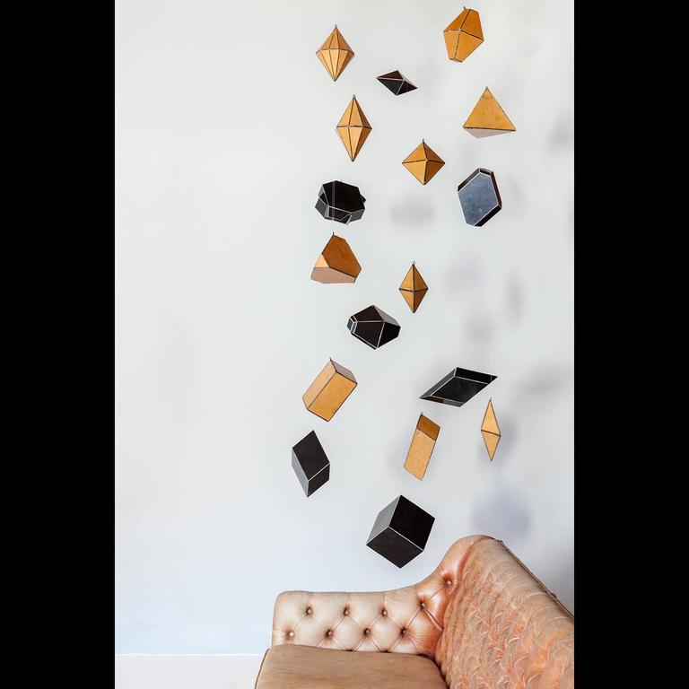 Set of 12 Cardboard Crystal Forms For Sale at 1stDibs | cardboard ...