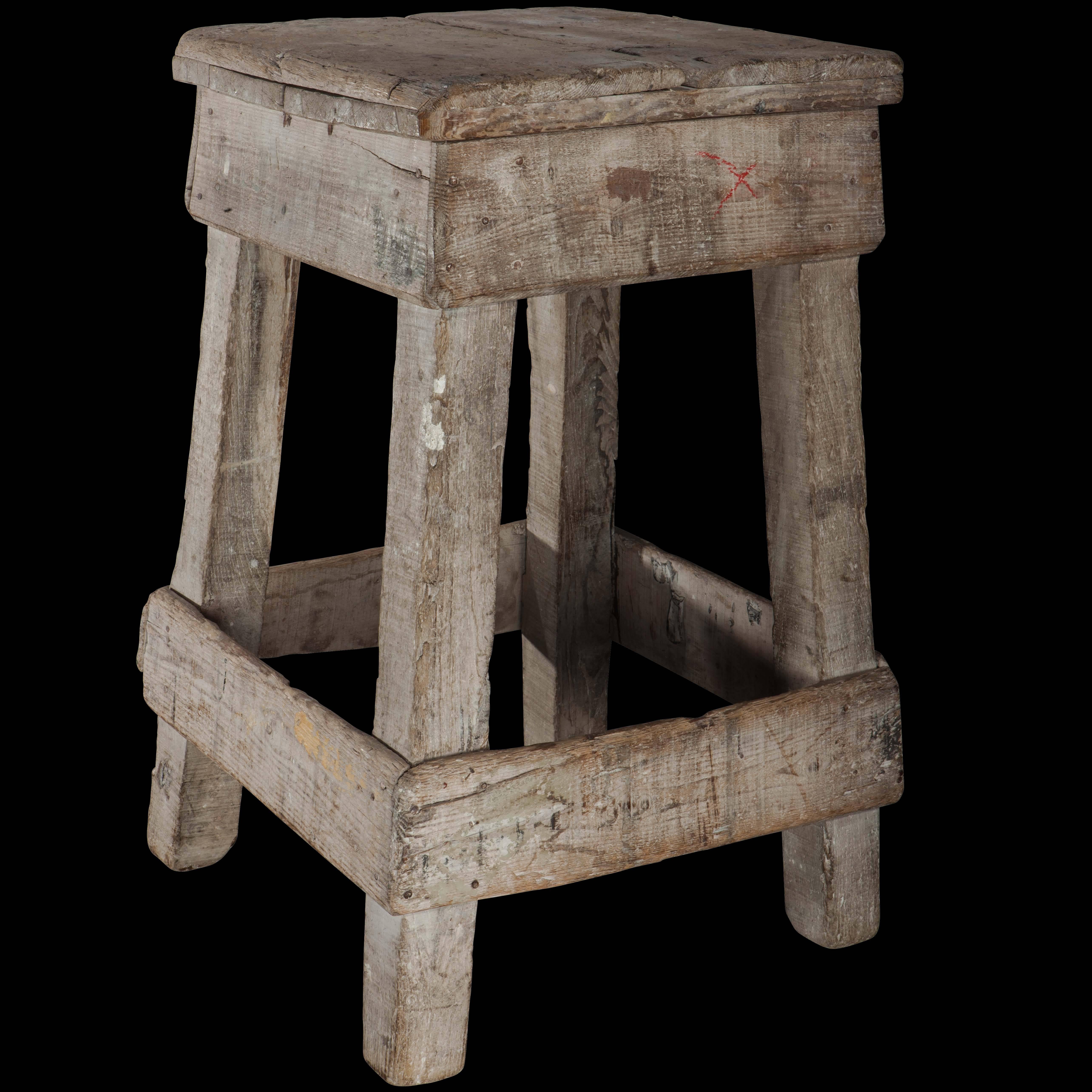 Primitive Sculpture Stand at 1stDibs
