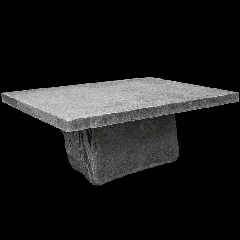 Primitive Stone Table at 1stDibs