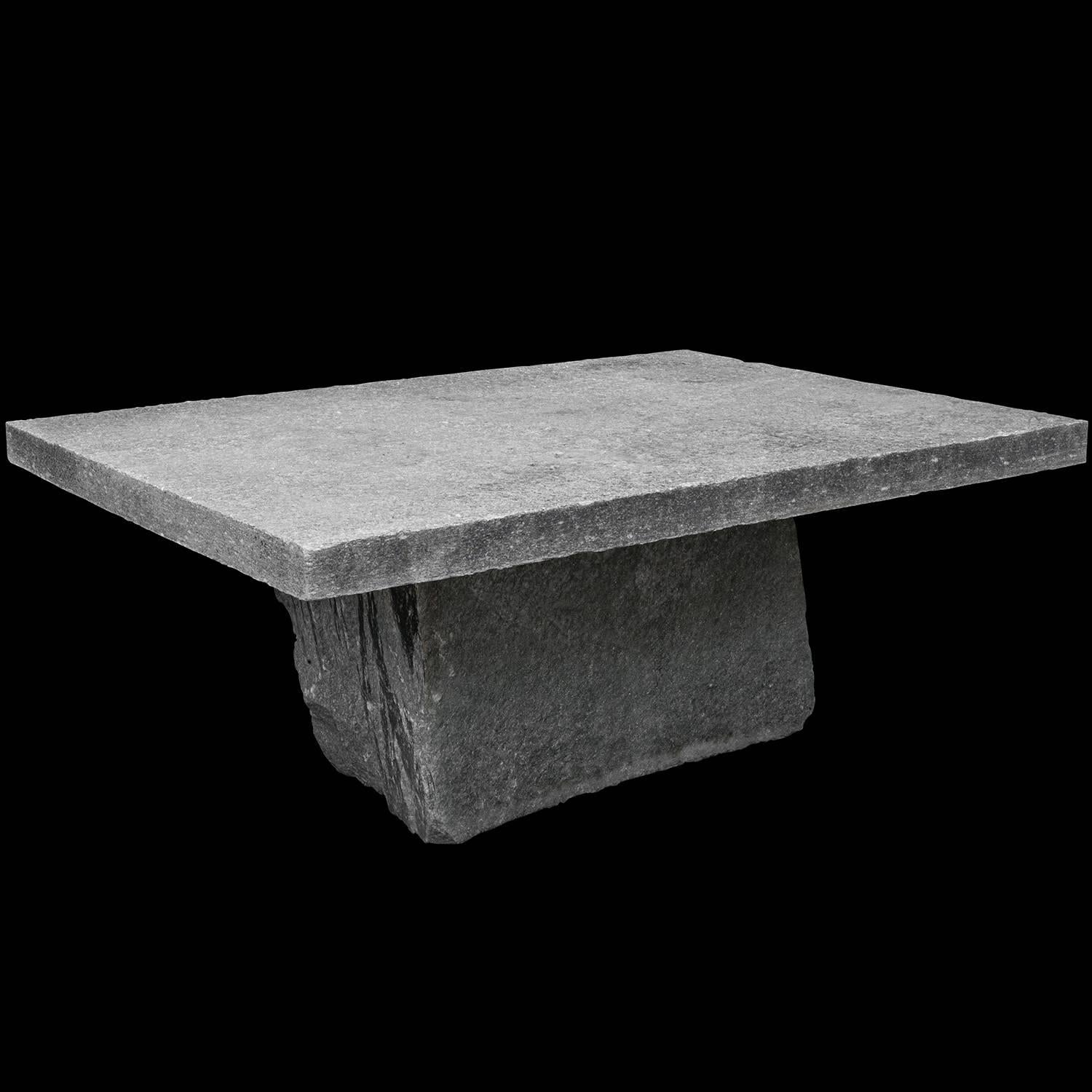 Primitive Stone Table at 1stDibs
