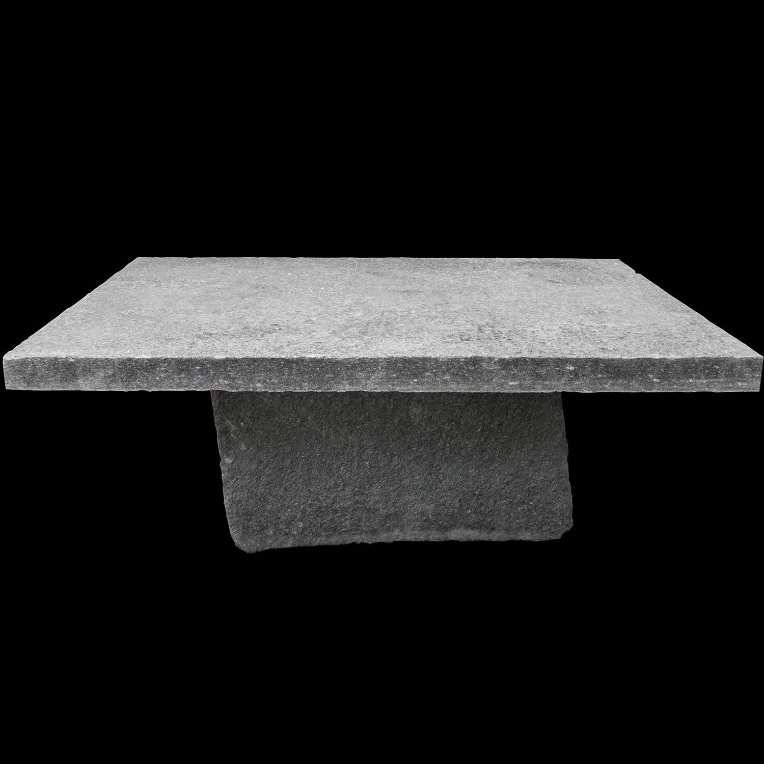 Primitive Stone Table at 1stDibs
