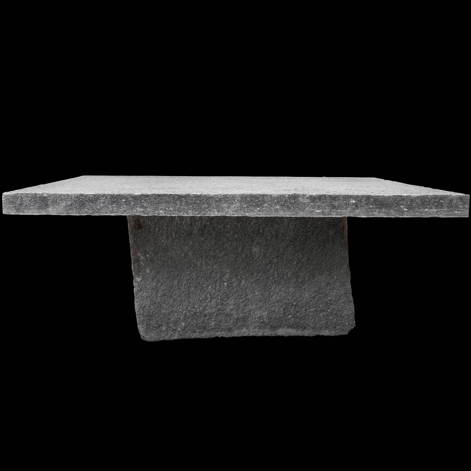 Primitive Stone Table at 1stDibs