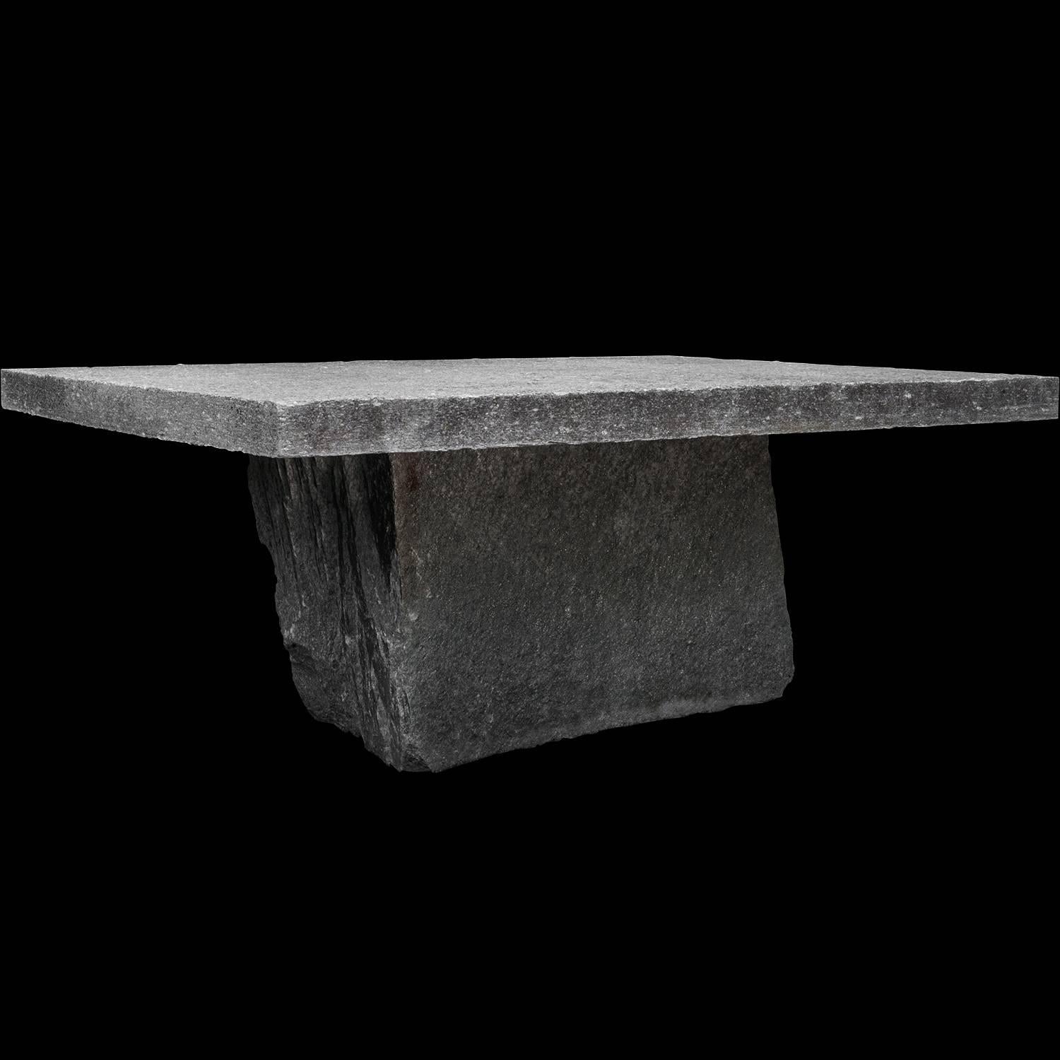 Primitive Stone Table at 1stDibs