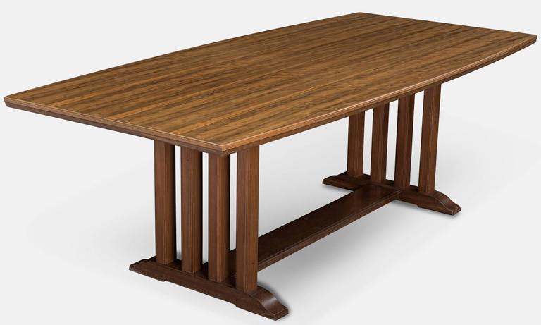 Heals Walnut Dining Table at 1stDibs