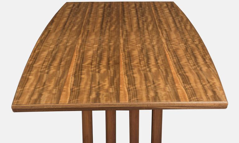 Heals Walnut Dining Table at 1stDibs