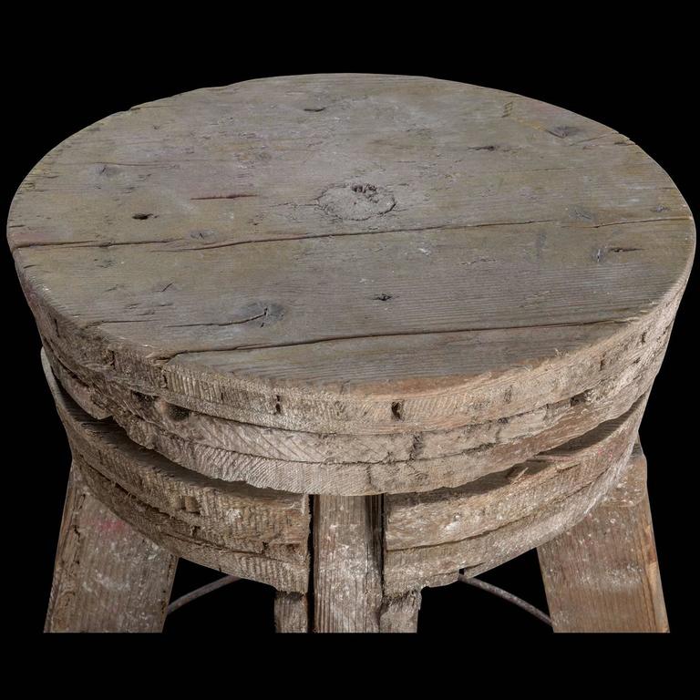 Primitive Sculpture Stand at 1stDibs