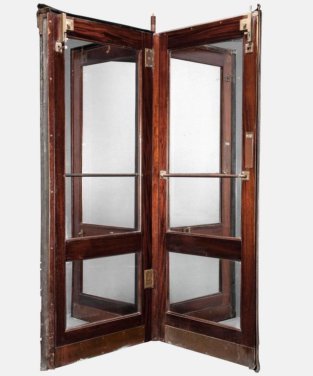 Hotel Revolving Door circa 1950 at 1stDibs | revolving door for sale ...