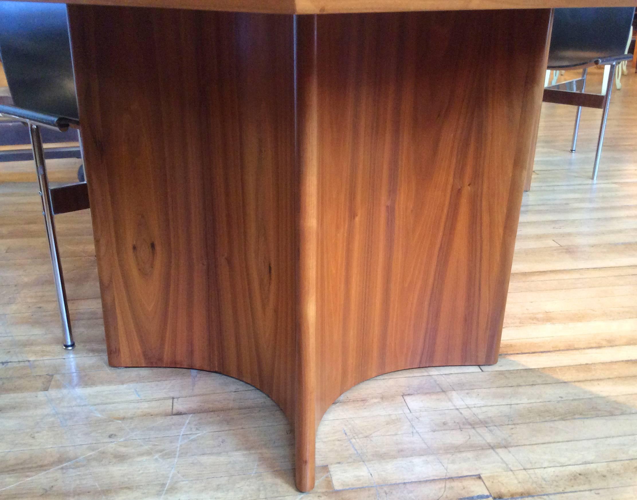 Rare Set of Sculptural Walnut Dining Tables by Vladimir Kagan at 1stDibs