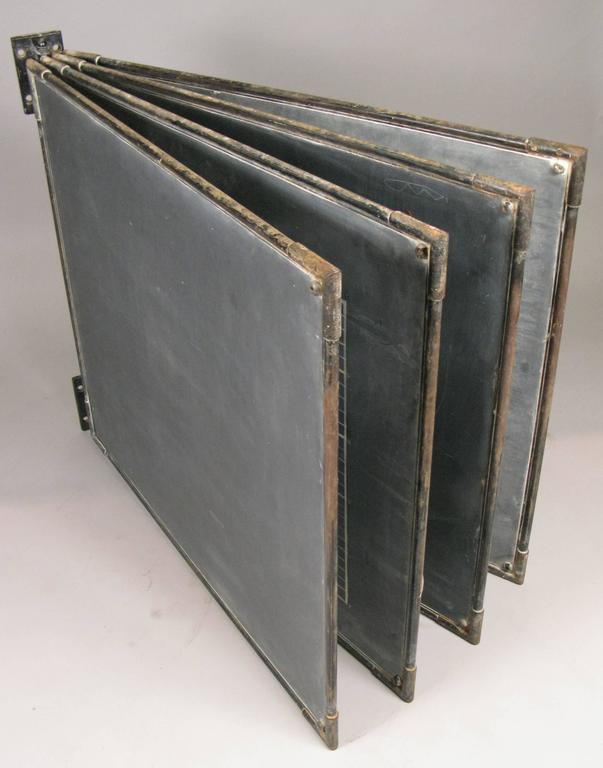 Set of Antique Cast Iron and Slate Chalkboards at 1stDibs