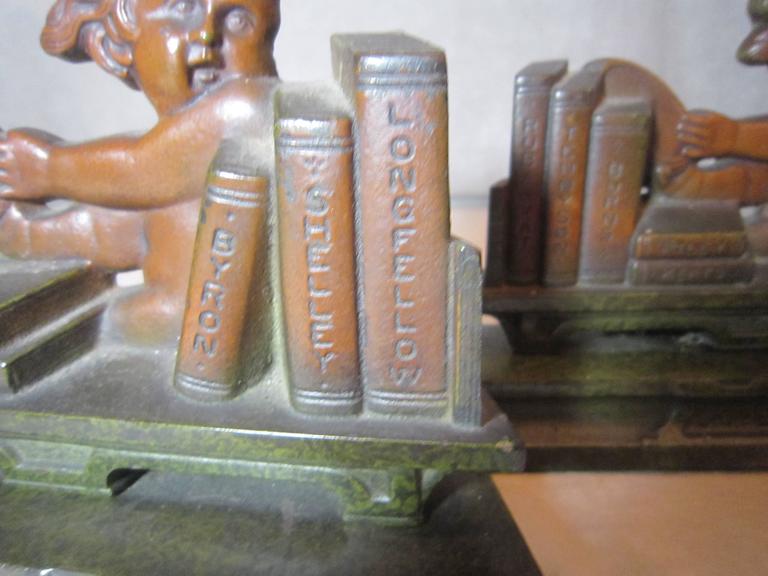 Humorous Shakespeare Bookends with Babies at 1stDibs