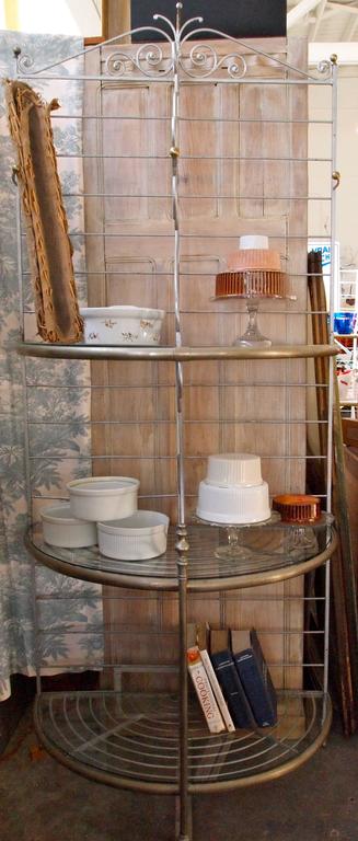 Antique French Bakers Rack at 1stDibs