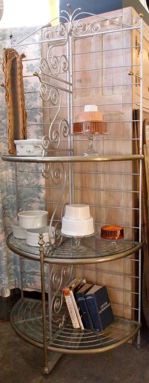 Antique French Bakers Rack at 1stDibs