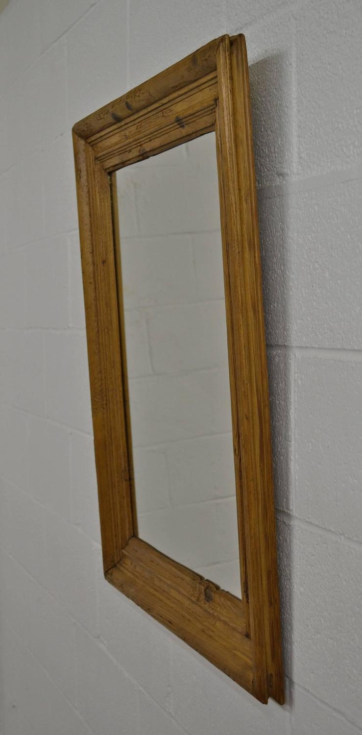 Antique Pine Mirror Frame For Sale at 1stdibs