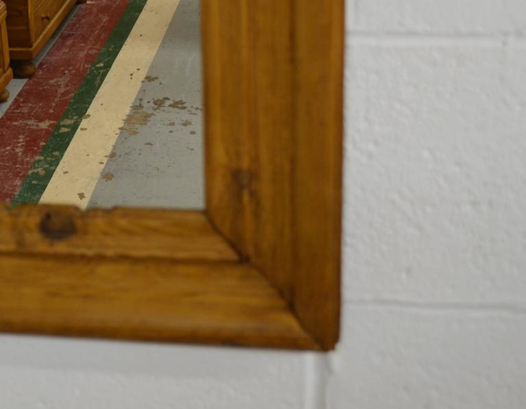 Antique Pine Mirror Frame at 1stDibs