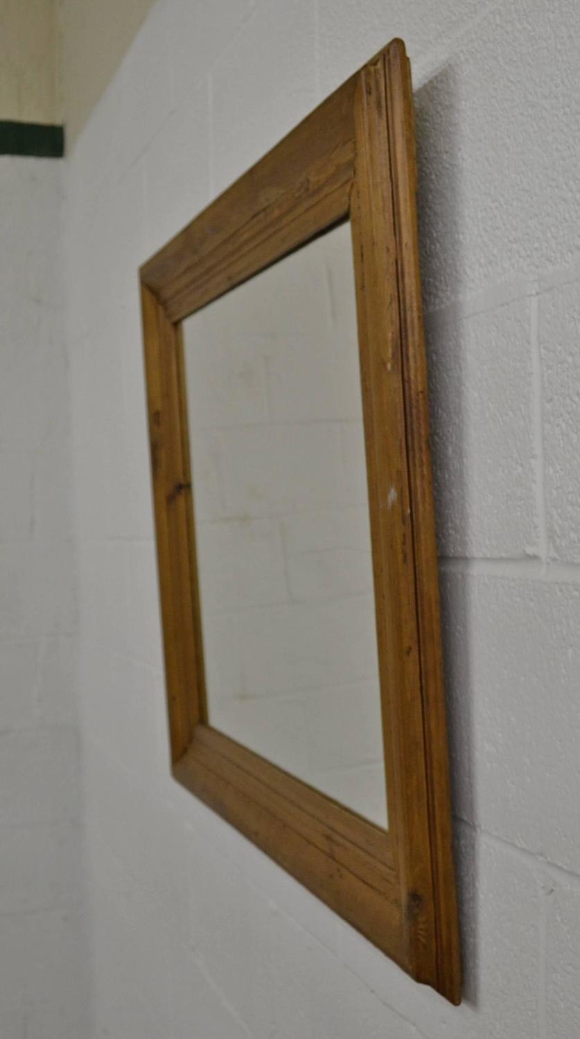 Antique Pine Mirror Frame For Sale at 1stdibs