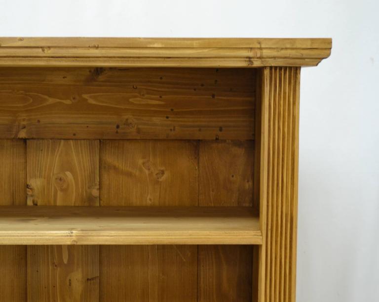 Pine Double Bookcase at 1stDibs