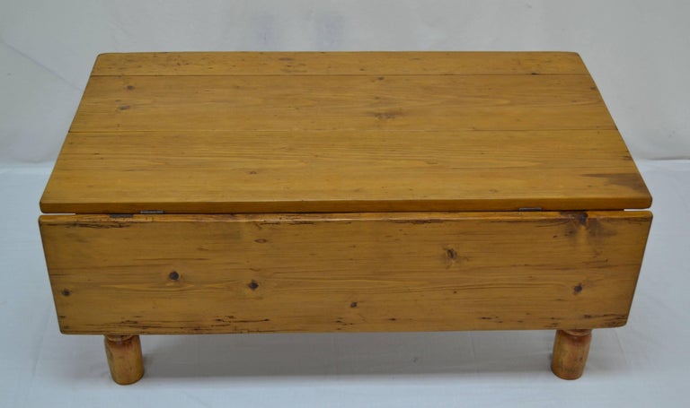 Irish Pine Drop-Leaf Coffee Table at 1stDibs | irish pine furniture