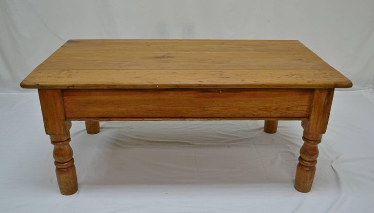 Irish Pine Drop-Leaf Coffee Table at 1stDibs | irish pine furniture