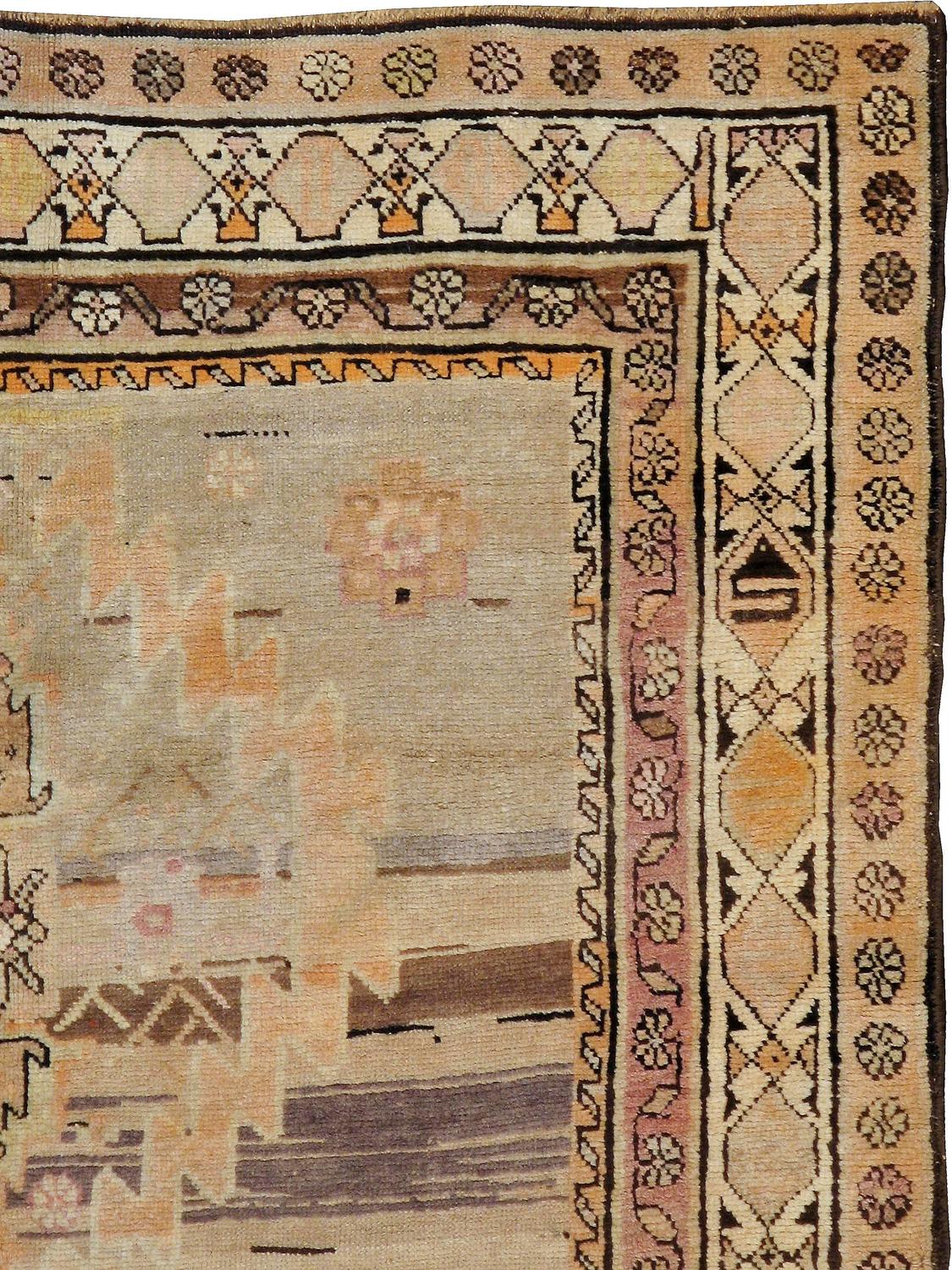 Antique Russian Karabagh Rug For Sale at 1stdibs