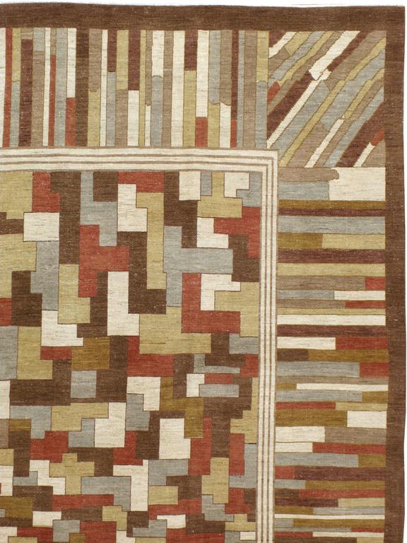 Persian Modernist Rug For Sale at 1stDibs